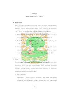 Hubungan Dukungan Keluarga Dengan Kualitas Hidup Lansia Hipertensi Di Puskesmas Lubuk Buaya Kota ...